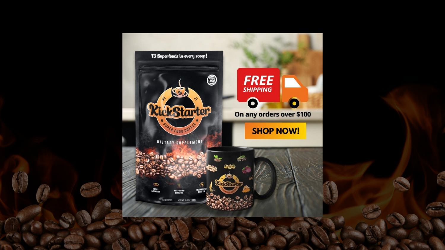 Mushroom-Infused Functional Coffee, Ultimate Wellness Coffee ...